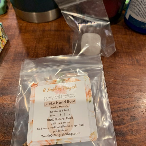 100% AUTHENTIC | Lucky Hand Root | Sahlep Root | Orchis Mascula | RARE ...