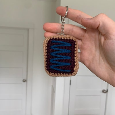 Toaster Pastry Keychain PDF Crochet Pattern - Etsy