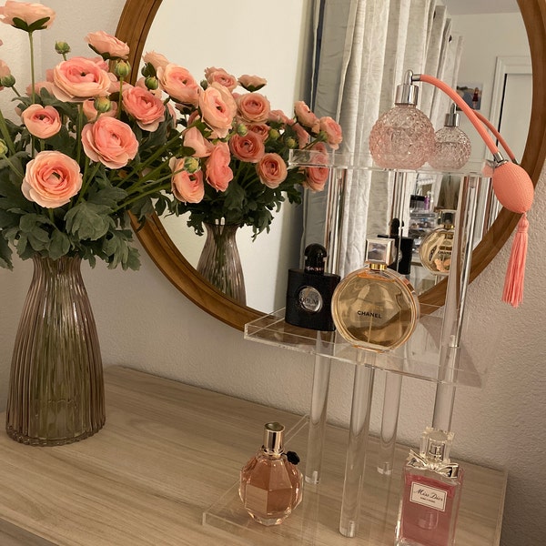 Perfume Storage Organizer, Acrylic Makeup Organizer, 3 Tier , 4 Tier ...