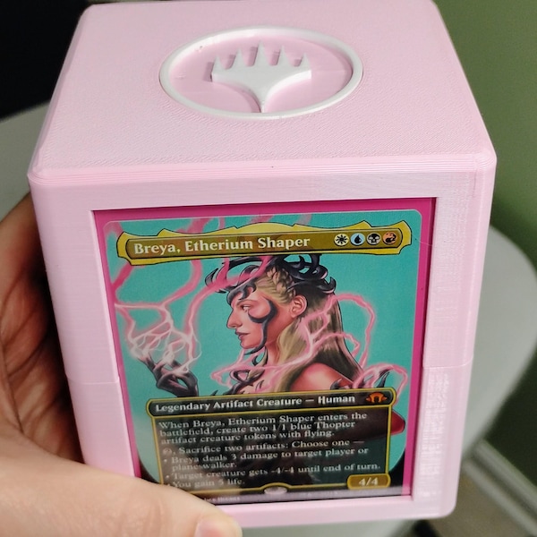 Cheese Box Deck Box for MTG Magic the Gathering, Pokemon or Other TCG ...