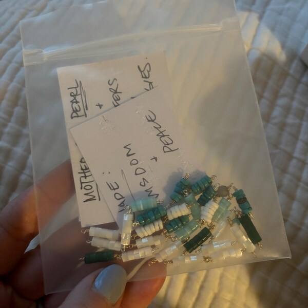 Freshwater Pearl Square, Pearl Connector, Gold Filled or Sterling ...