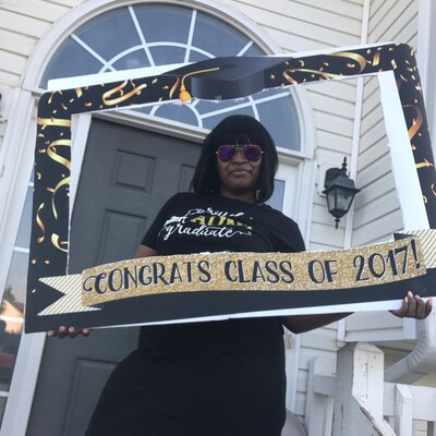 PRINTABLE Graduation Photo Booth Frame Class of 2019 Photo - Etsy