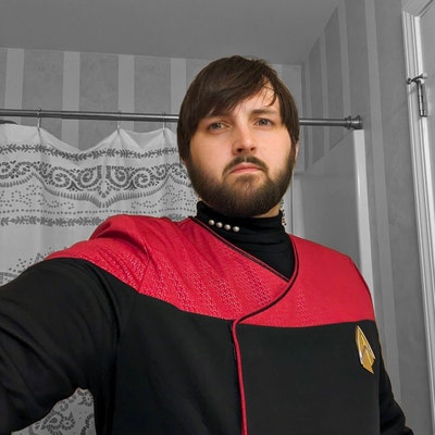 Magnetic Captain Rank Pips From Star Trek: Picard 2020 Silver Rounded ...