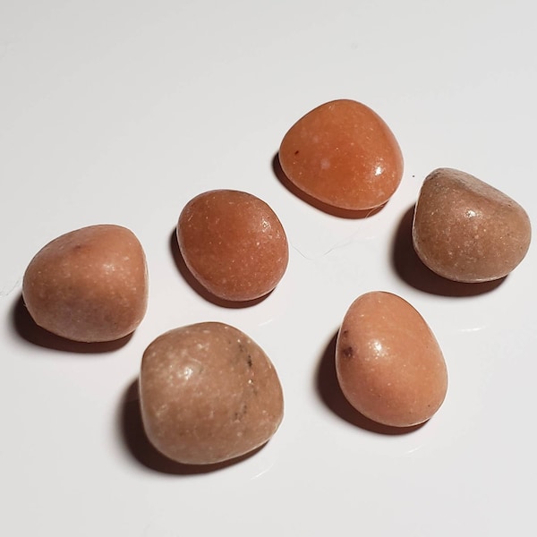 Set of 10 Dolomite Tumbled Stones, Natural Earthy Gemstones, Calming ...