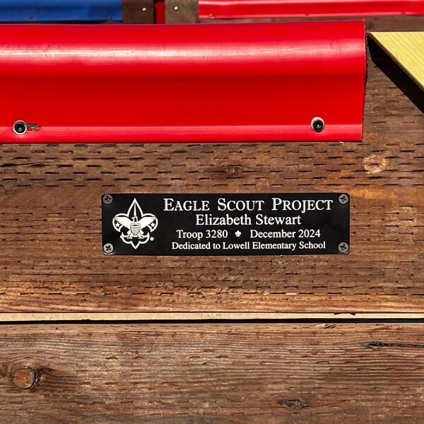 Eagle Scout Project Marker - Horizontal 8X10. Officially Licensed ...