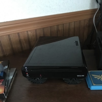 Nintendo Wii U Horizontal Display Stand With Nintendo Logo 3D Printed ...