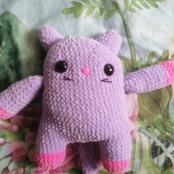 Big Long Cat Crochet Pattern. Create You Own Big Long Cat Amigurumi ...