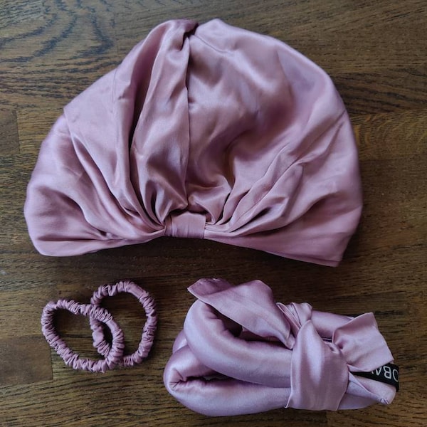 Silk Heatless Curls Long Hair Curler Ribbon With a Bow, Organic ...