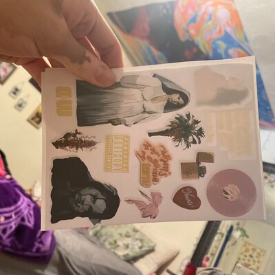 Lorde Stickers Solar Power Stickers Solar Power Album Lorde - Etsy