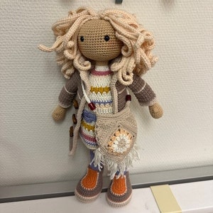Crochet Pattern for Doll HENNI, Pdf deutsch, English, Français ...