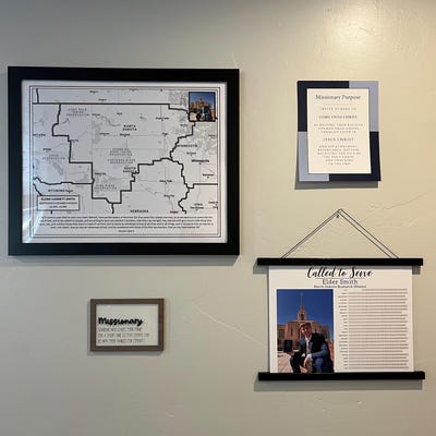 Missionary Welcome Home Banner Two Style and Color Options LDS ...