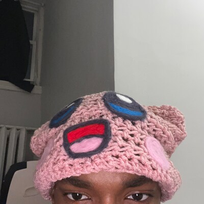 Kirby Inspired Y2K Beanie - Etsy
