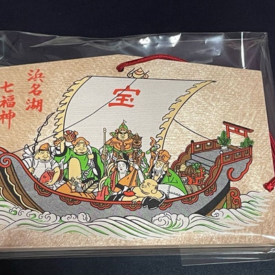 Japanese Ema for good Luck Mt.fuji Design From Nara Japan - Etsy