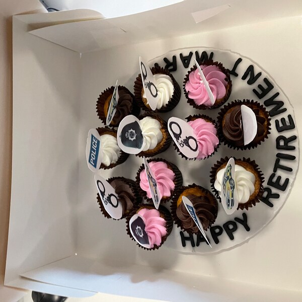 Police Mix Collection Stand up Cake Toppers (12 Pack) Item Requires ...