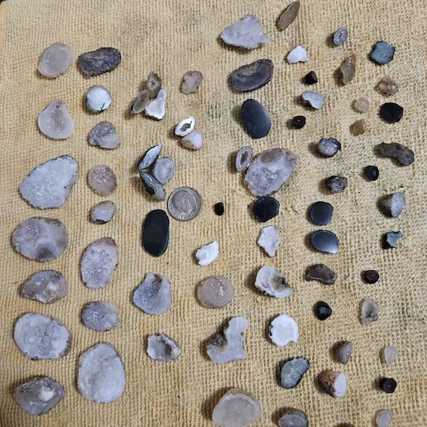 Bag of Tabasco Geodes Unopened (whole Geode) VERY SMALL GEODES - Etsy