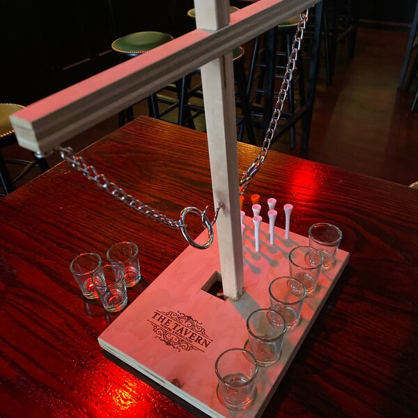 Dual Ring Daddy, for Tabletop Competition - Ring Toss Bimini Game ...