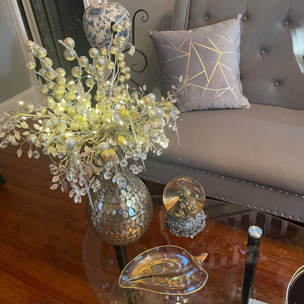 Vintage Kosta Boda Santa Claus Candle Holder Clear Art Glass Tealight ...