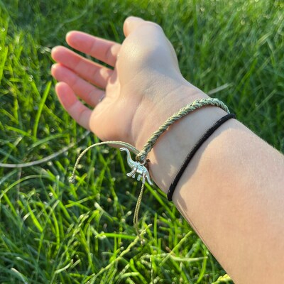 Goat Charm Bracelet Braided Friendship Bracelets Goat - Etsy