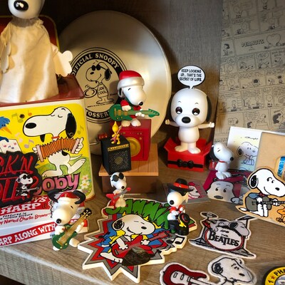 Punk Snoopy Hard Enamel Pins - Etsy