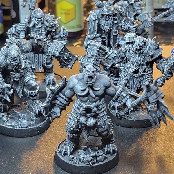 Human Elf Ranger Dnd Miniature Playable Characters Dungeon Quest Set ...