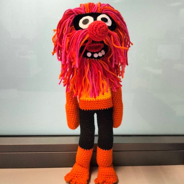 Vintage Muppet Show GONZO MUPPET PDF Crochet Pattern - Etsy