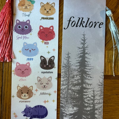 Cozy Fall Bookmarks - Etsy