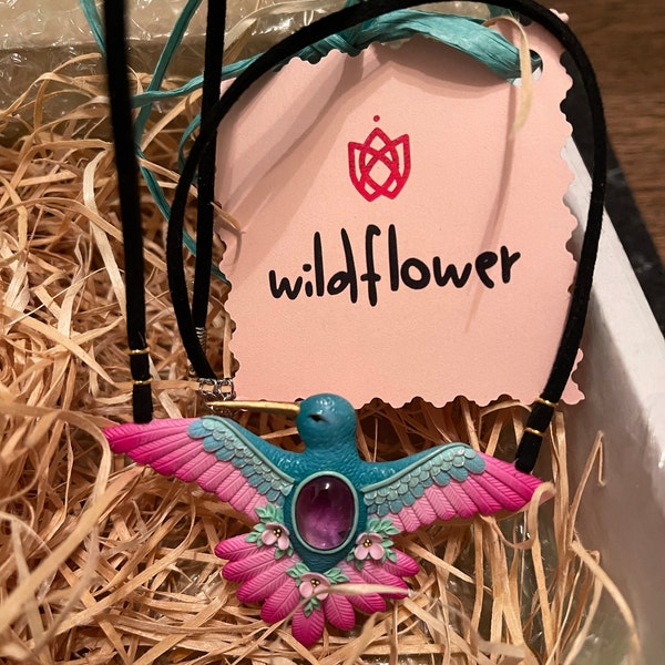 PDF Tutorial Time-lapse Video: Polymer Clay Hummingbird Necklace Step ...