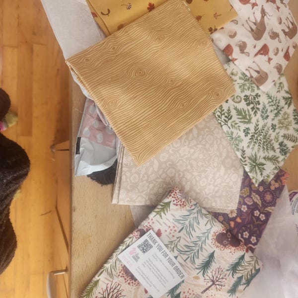 Liberty Tree of Life Fabric - Liberty Quilting Cotton - Colourful ...