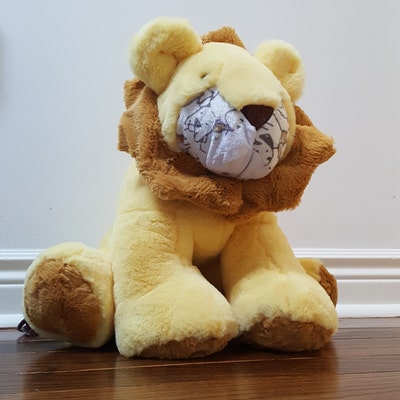 Larry Lion Toy Sewing Pattern PDF Stuffed Lion Pattern - Etsy