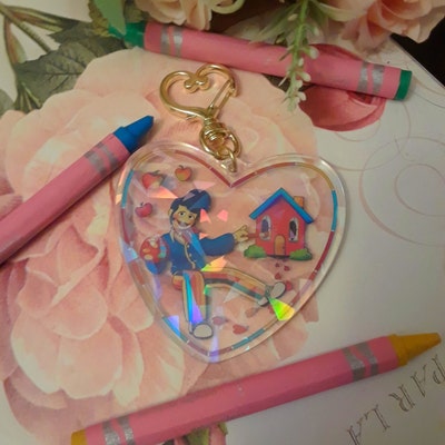 Wally Darling welcome Home Two-sided Holographic Charm - Etsy