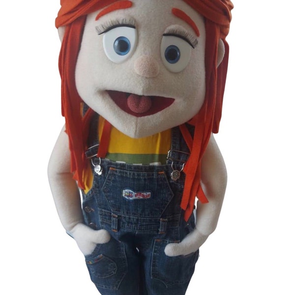 MUPPET Style PUPPETS Professional Hand Rod Puppet - Full Body - Etsy