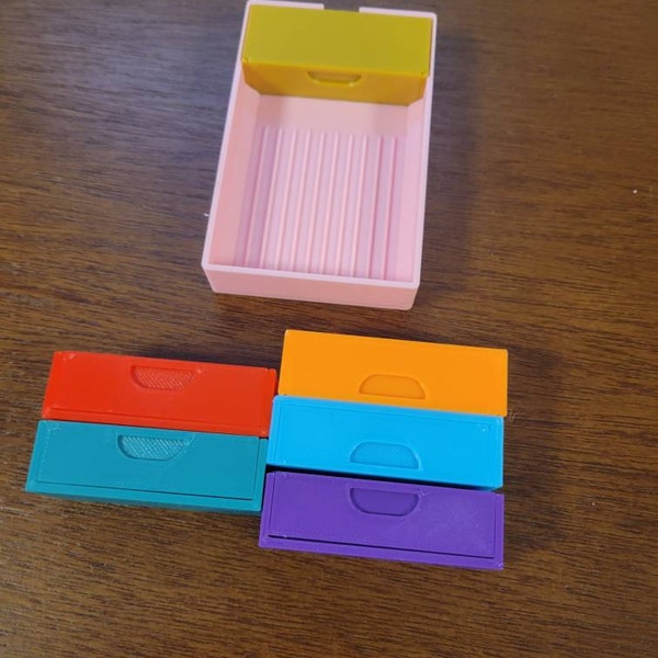 Drill Tray + Interchangable Containers 3D Printed for Diamond Painting ...