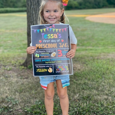 DOGGY DAYCARE Sign Pet Photo Prop Puppy Dog First Day of - Etsy