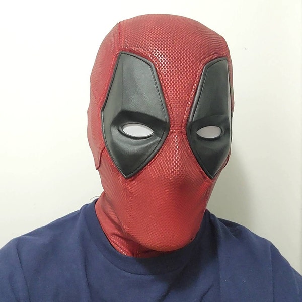 Deadpool 3 Style Halfshell Costume Cosplay Mask With Screen Printed ...