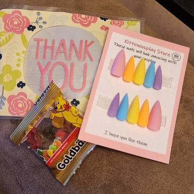 Enid Sinclair Press on Nails Wednesday Cosplay - Etsy