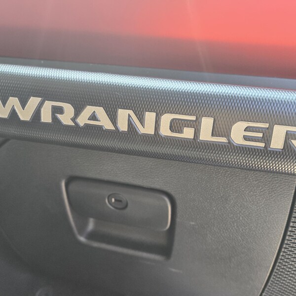 Holographic Crystal - Jeep Wrangler JL 2018 2019 2021 Gem Glitter Decal ...