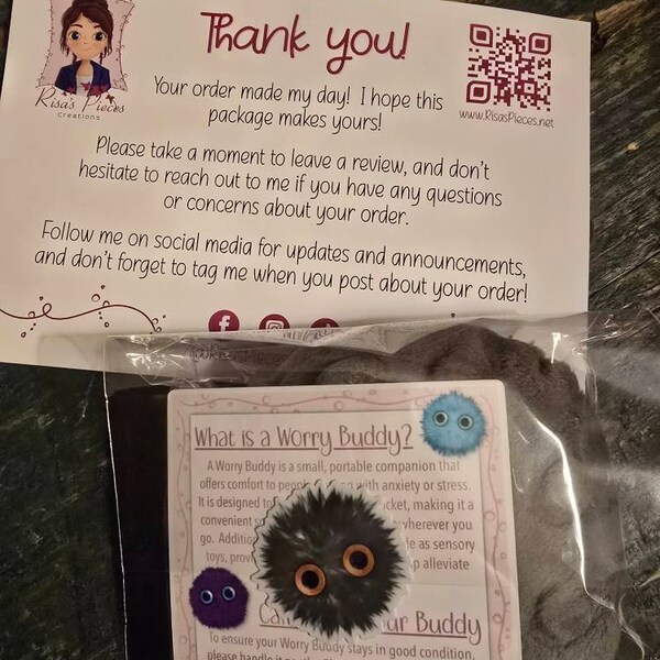 Worry Buddy, Sensory Comfort Toy, Autism Toy for Kids, Fuzzy Sensory ...