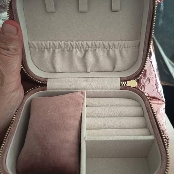 Custom Velvet Jewelry Box, Watch Box for Women, Wedding Gift, Birthday ...