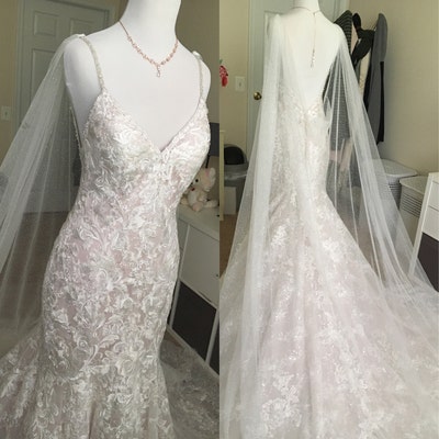 Sparkly Wedding Cape, Sparkling Bridal Cape, Glitter Cape Veil ...
