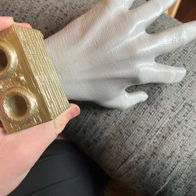 Decayed Face Hand Cosplay Piece - Etsy
