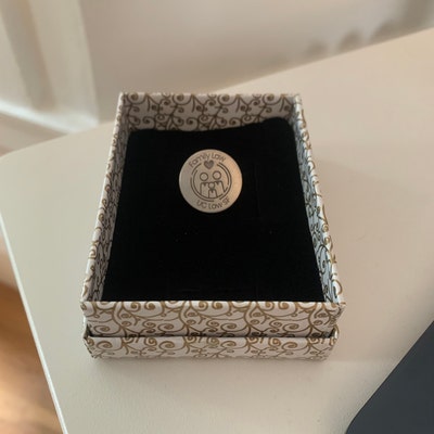 Personalized Logo Name Tag Company Badge Pin, Your Business Logo Name ...