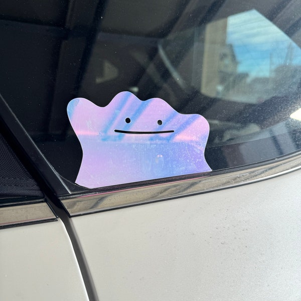 Ditto Peeker Anime Decal - Etsy