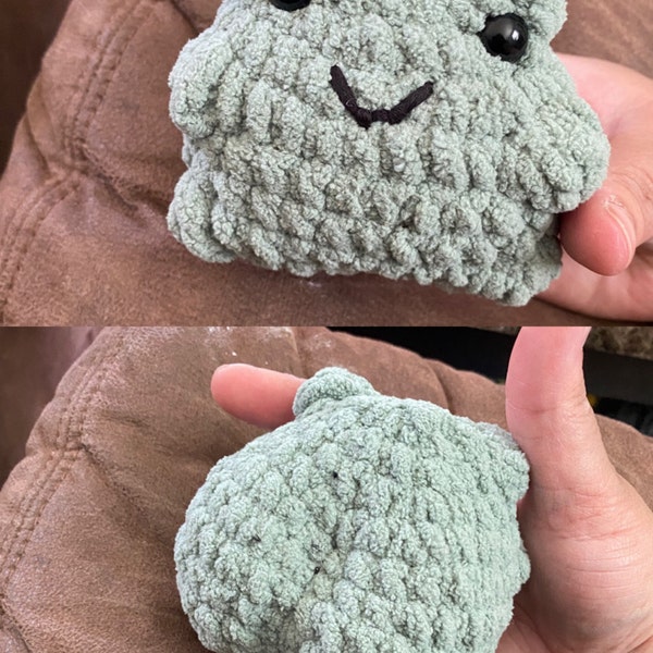 Ted the Thick Toad, Free NO-SEW Crochet Amigurumi PDF Pattern, Small ...