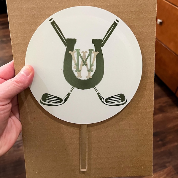 Custom Printed Cake Topper, Photo Cake Topper, Acrylic Cake Topper ...