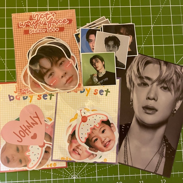 Nct (nct127, Nct Dream, Wayv) Cute Baby Face Dye Cut Set! [kpop] - Etsy