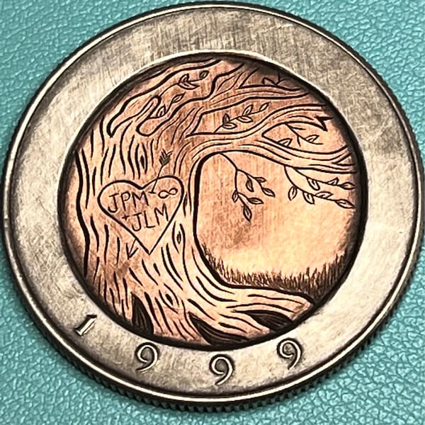 Hobo Nickel Skull by M.J. Petitdemange Engraved 90% Silver JFK Coin ...