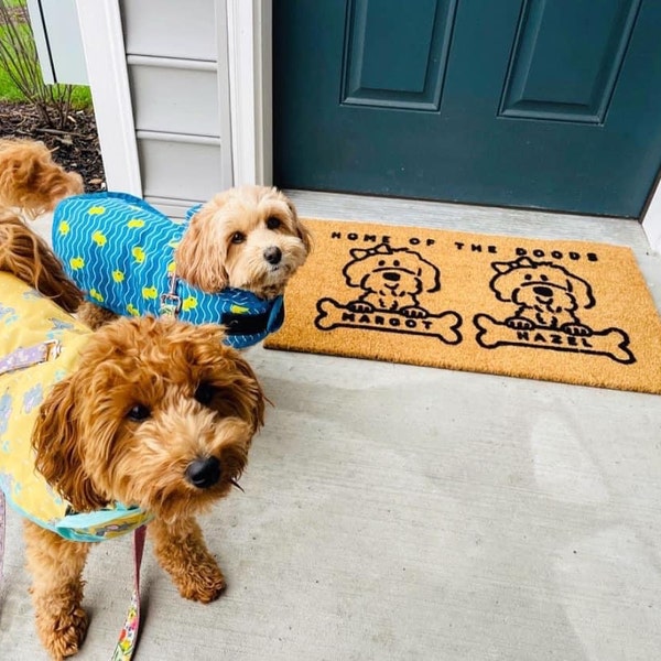 Custom Doodle Mat, Doodle Doormat, Goldendoodle Doormat, Labradoodle ...