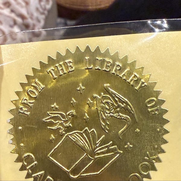 Book Embosser Personalized, Custom Logo Embosser, From Library Of, Book ...