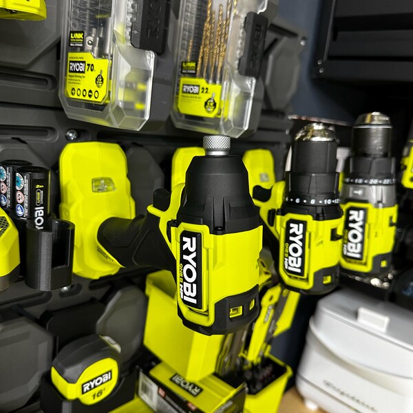 Battery Storage Tower for Ryobi 18v One+ Batteries | Mounts to Ryobi ...