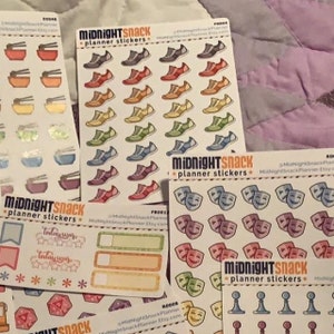 Jogging Planner Stickers Running Shoe Icon Sticker Cardio Planner - Etsy